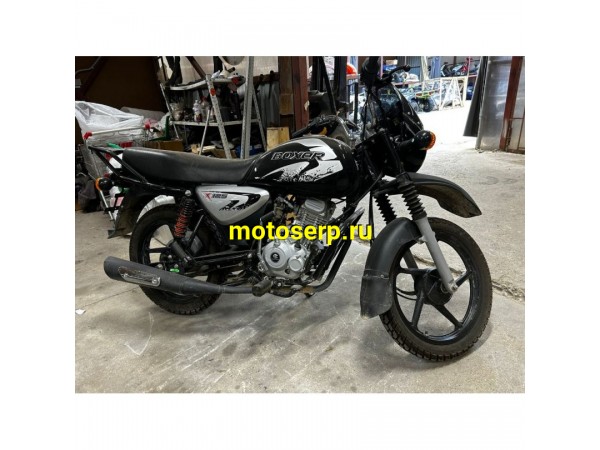 Купить ====Мотоцикл Bajaj Boxer 125 X черный, Б/У, состояние нового ...